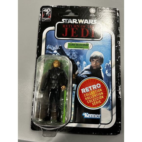 Hasbro | Toys | Luke Skywalker Star Wars Return Of Jedi Knight Retro ...